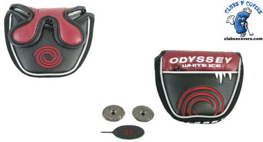 NEW Odyssey White Ice 2-Ball Putter Headcover w/Weights - Clubs n ...