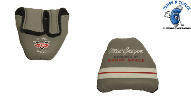 Macgregor V-Foil GT MOI Milled Putter Headcover by Bobby Grace - Clubs n Covers Golf