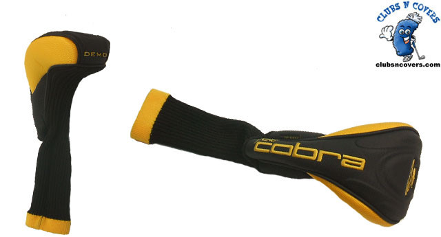NEW Cobra Speed Demo Driver Headcover YELLOW - Clubs n Covers Golf
