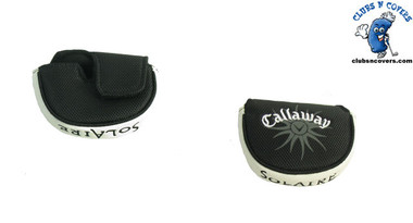 Callaway Solaire Putter Headcover BLACK/WHITE - Clubs n Covers Golf