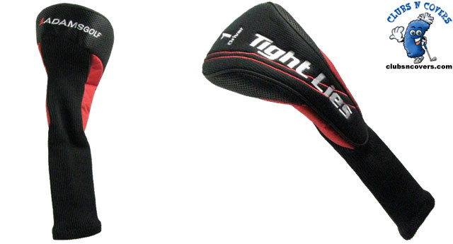 NEW Adams Tight Lies 460cc Generic Driver Headcover BLACK/RED - Clubs n ...