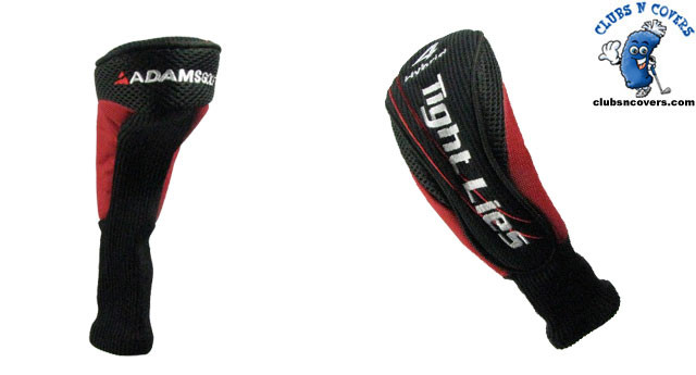 NEW Adams Tight Lies Generic Hybrid #4 Headcover BLACK/RED - Clubs n ...
