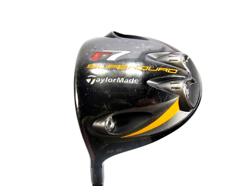 LEFT HAND TaylorMade r7 SuperQuad Driver 9.5* w/ Graphite Stiff Flex (7/10) - Clubs n Covers Golf