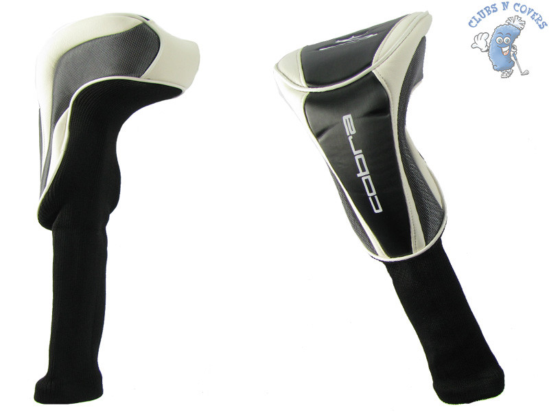 NEW Cobra Generic 460cc Driver Headcover BLACK/WHITE/GREY - Clubs n ...