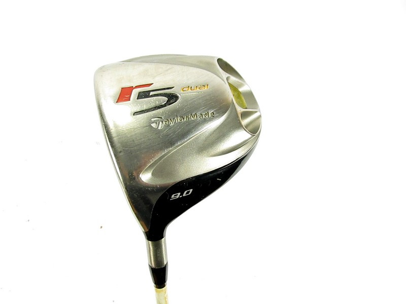LEFT HAND TaylorMade r5 Dual TP Driver 9* w/ Graphite Stiff Flex (Out ...