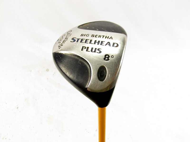 Callaway Big Bertha Steelhead Plus Driver 8 Degree W Graphite Stiff