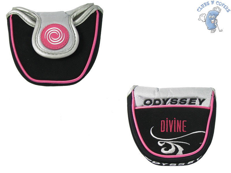Odyssey Ladies Divine Pink 2-Ball Putter Headcover MAGNETIC - Clubs n ...
