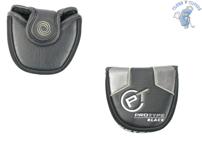 Odyssey ProType Black 2-Ball Putter Headcover - Clubs n Covers Golf