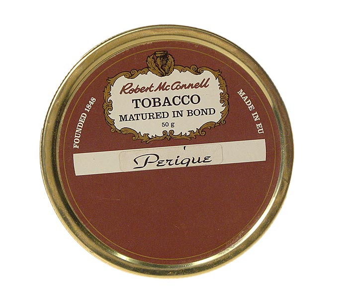 Robert McConnell Pipe Tobacco Perique 50 gram Tin - SmokersHaven.com