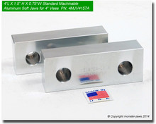 4" Vise Jaws - MonsterJaws Mfg