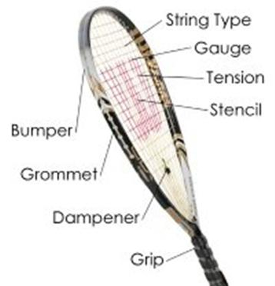 Stringing Service - Racquetball Dallas