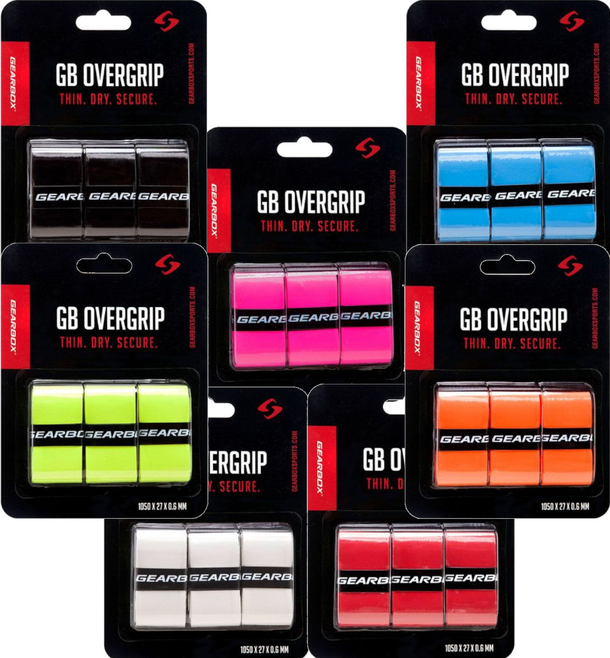 Gearbox Overwrap Grip - Racquetball Dallas