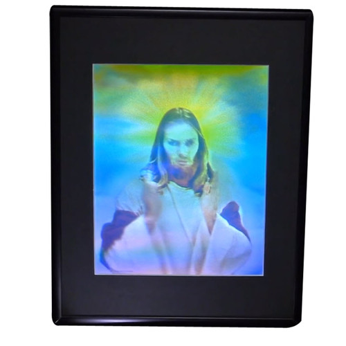 Jesus (Large) Stereogram 3D Collectible Hologram Picture - EMBOSSED ...
