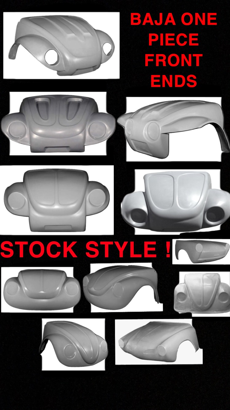 Mark V Fiberglass Volkswagen / VW Fiberglass Body Parts