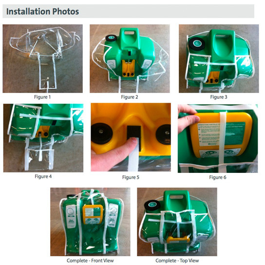 Portable Eyewash Station Cover