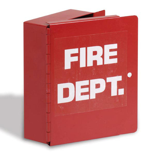 Metal Fire Department Lock Box