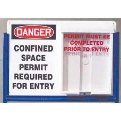 Indoor/Outdoor Confined Space Permit Station