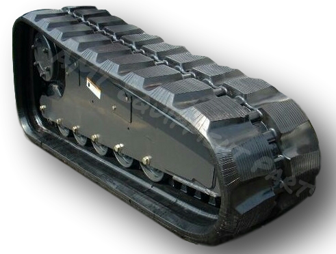 Bobcat T740 Rubber Track - Pair 450x86x55 Block Pattern - AMT Equipment ...
