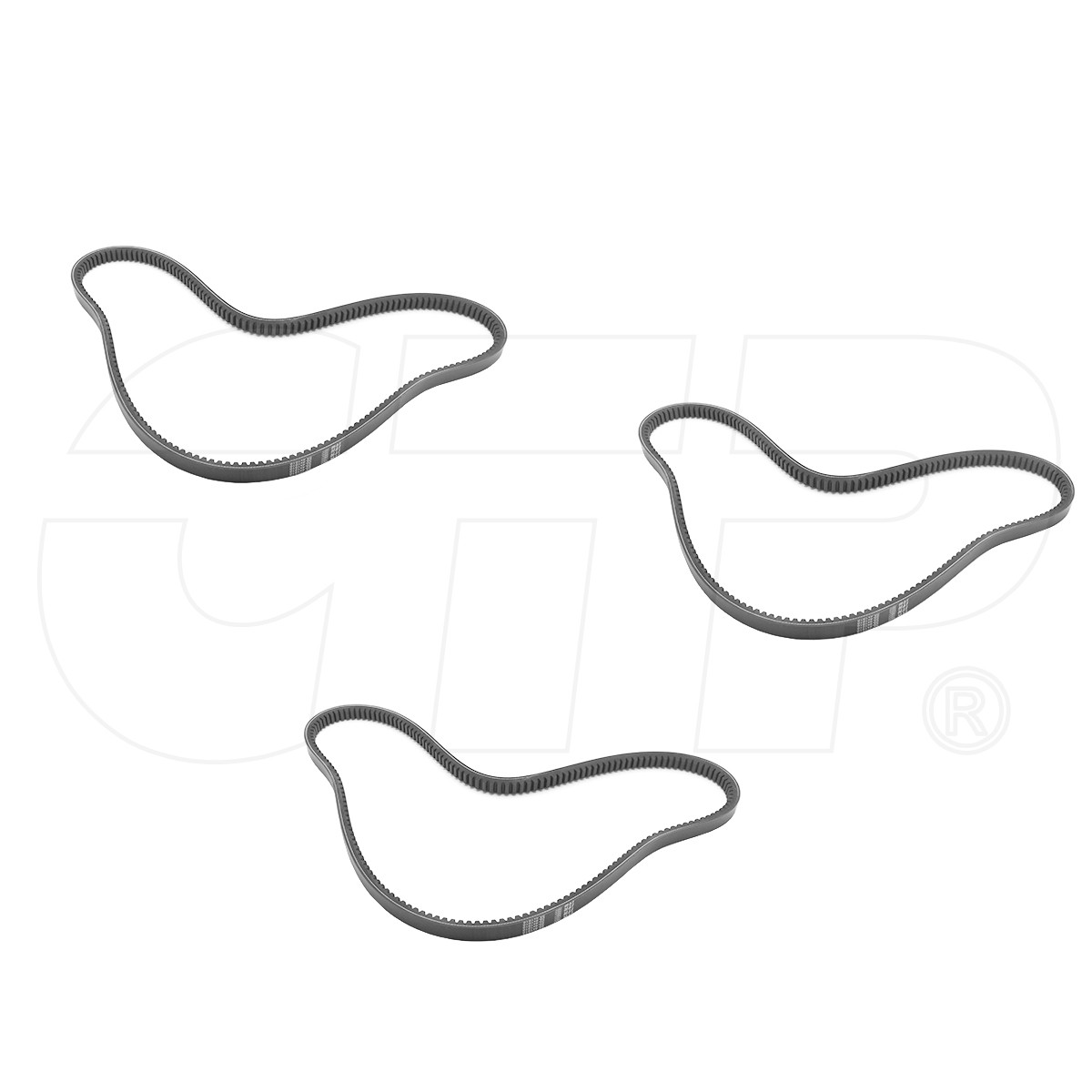 04122-22575 V-Belt Set - AMT Equipment Parts - Equipment Replacement Parts