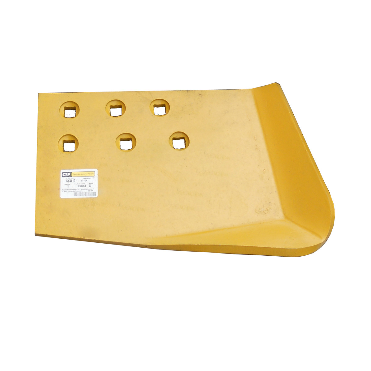 6Y4410 End Bit, LH Caterpillar Style - AMT Equipment Parts - Equipment ...