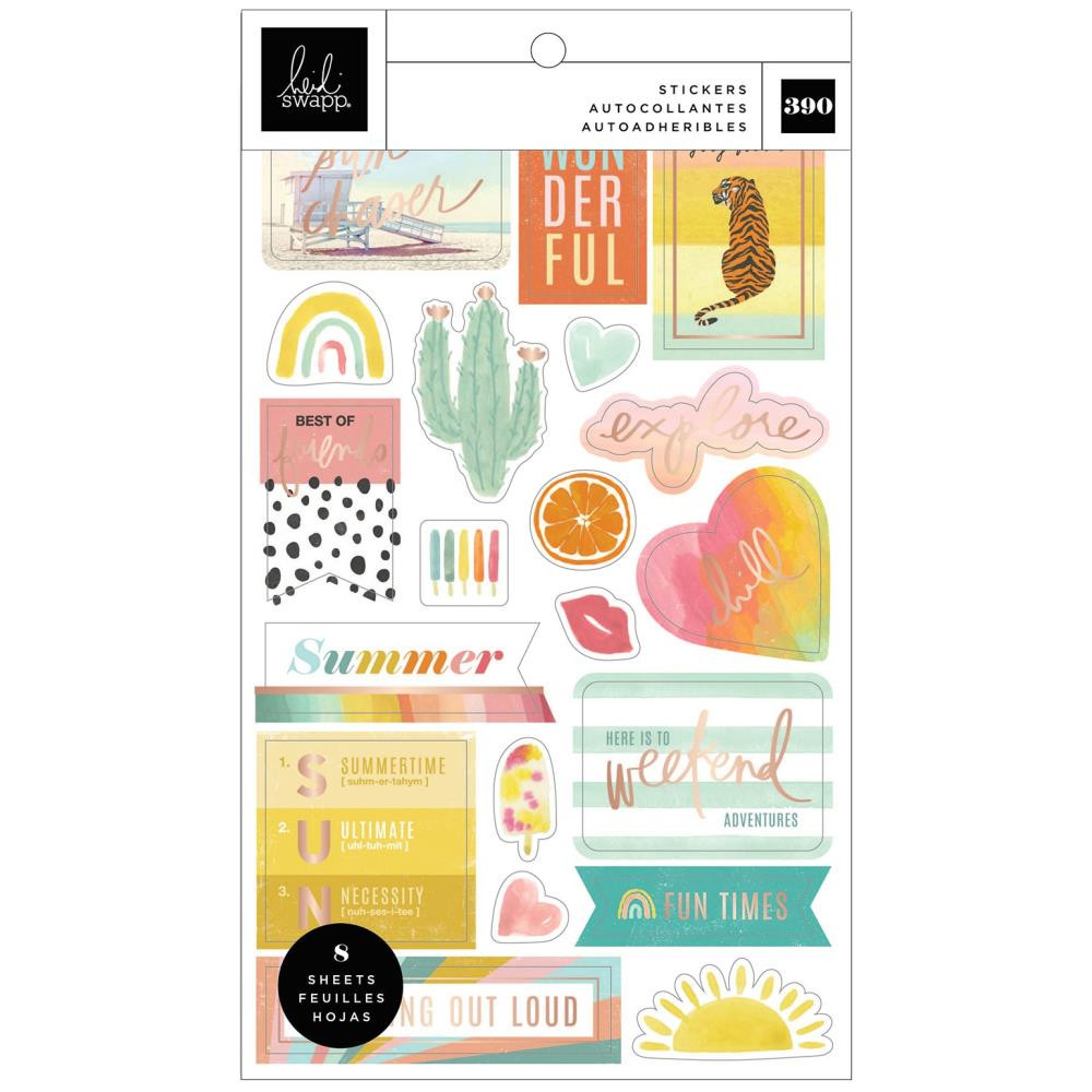 Heidi Swapp - Sun Chaser Sticker Book - CarefullyCrafted