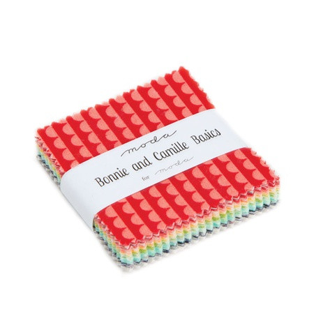 Moda Fabric Precuts - Mini Charm Pack - Basics by Bonnie & Camille ...