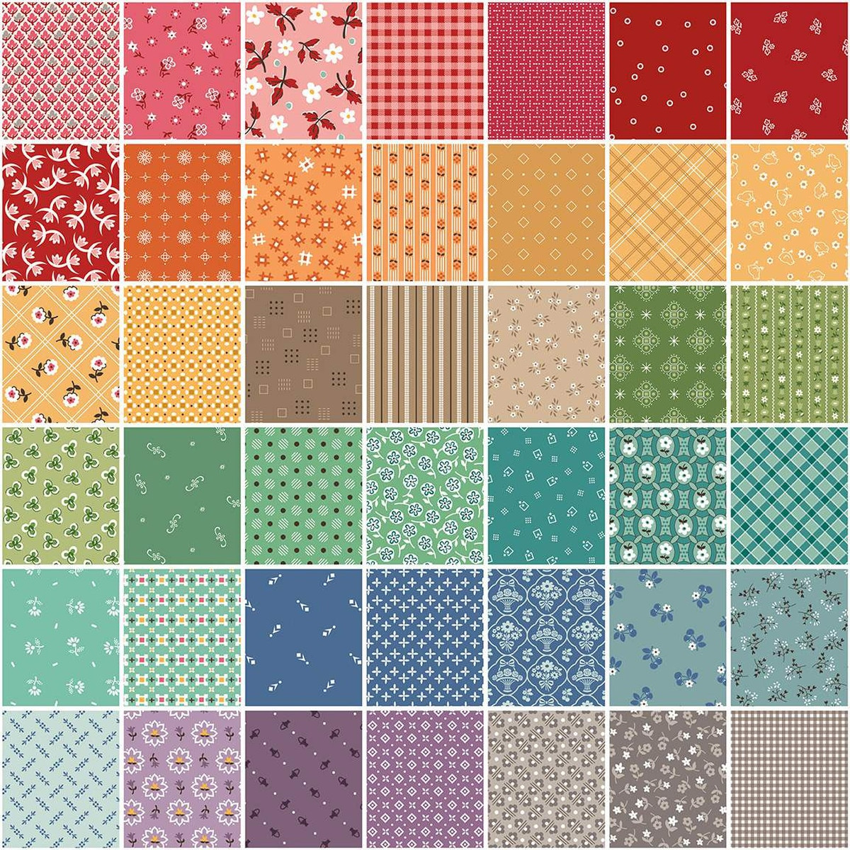Riley Blake Fabrics - Bee Bundle Limited Edition Colors by Lori Holt of ...