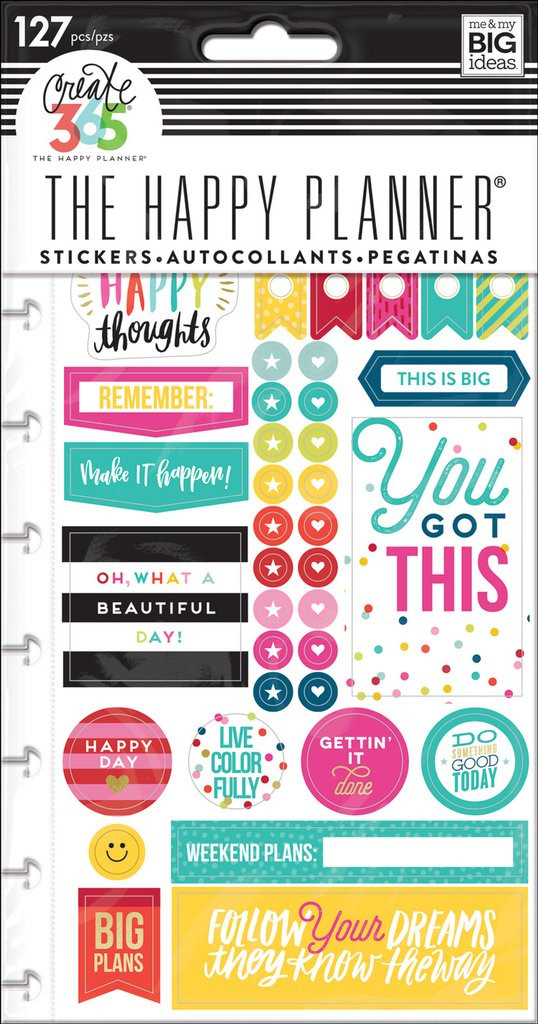 Me and My Big Ideas - The Happy Planner - Planner Stickers - Happy ...