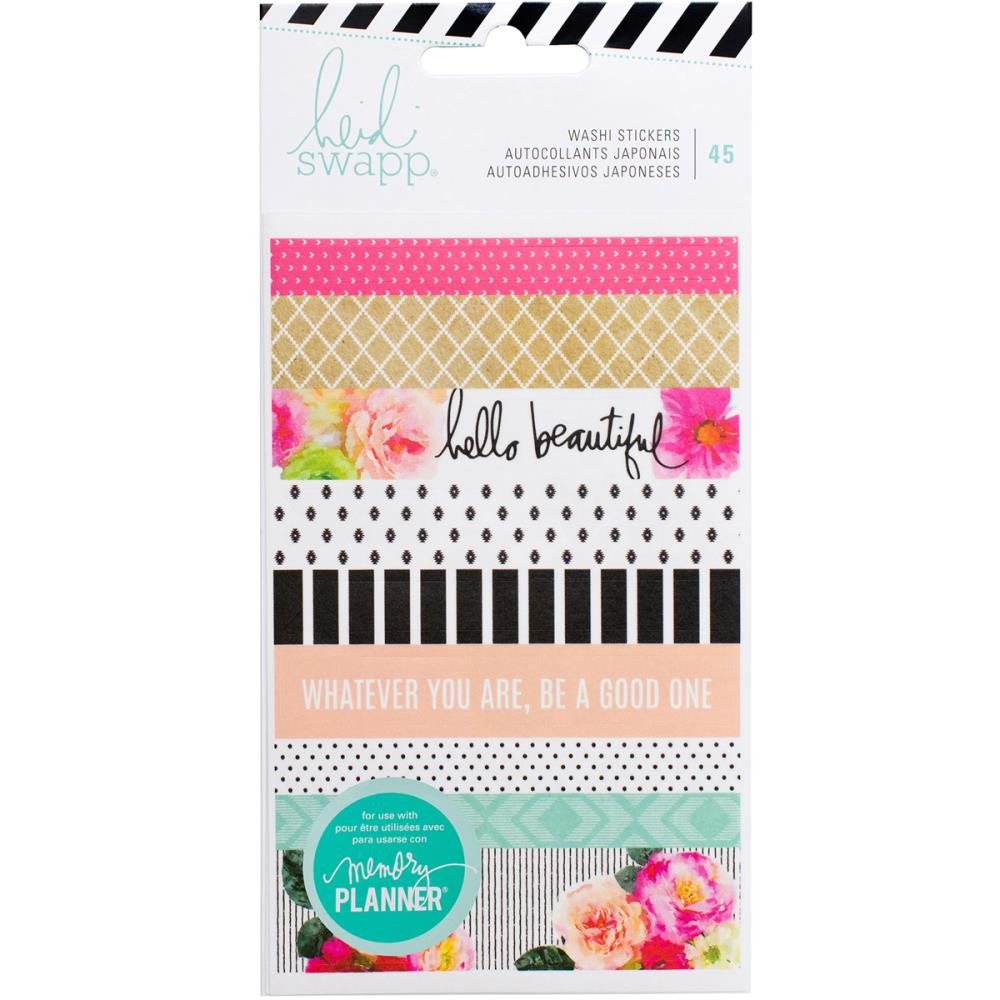 Heidi Swapp - Memory Planner - Washi Sticker Sheets - CarefullyCrafted