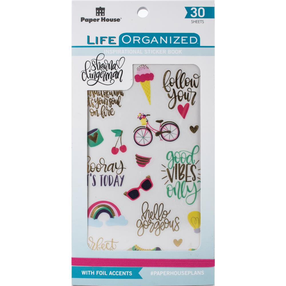 Paper House - Sticker Book - Inspirational - CarefullyCrafted