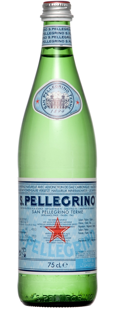 San Pellegrino Sparkling Mineral Water 12 x 750ml Bottles - Ourcellar.com.au