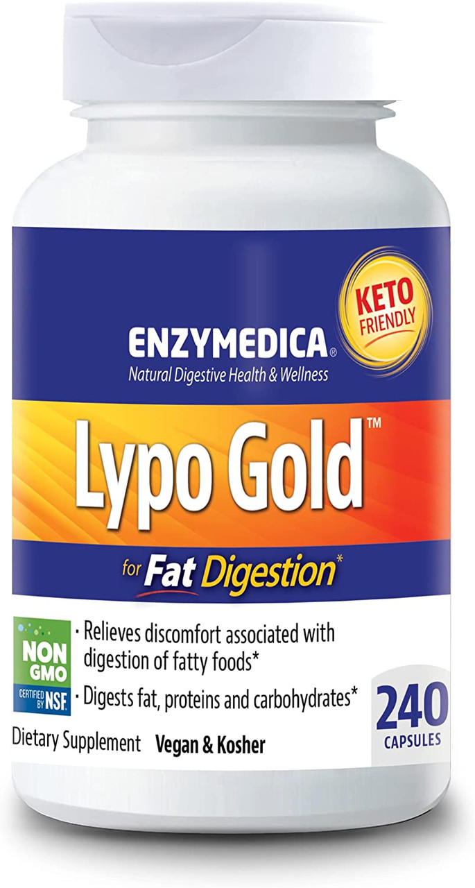 Enzymedica Lypo Gold 240 caps