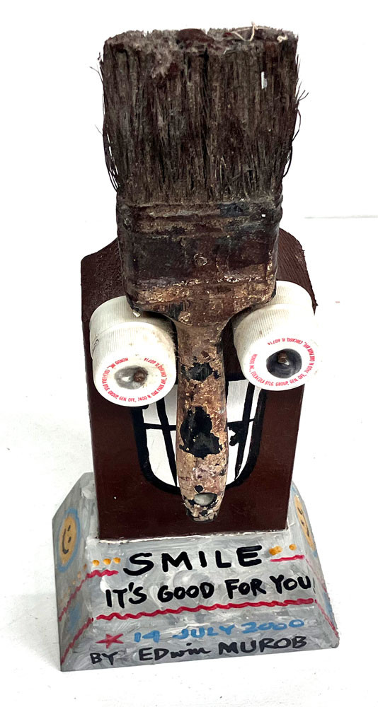 PAINT BRUSH HEAD - SMILE! - by Murob