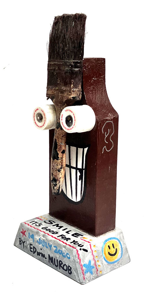 PAINT BRUSH HEAD - SMILE! - by Murob