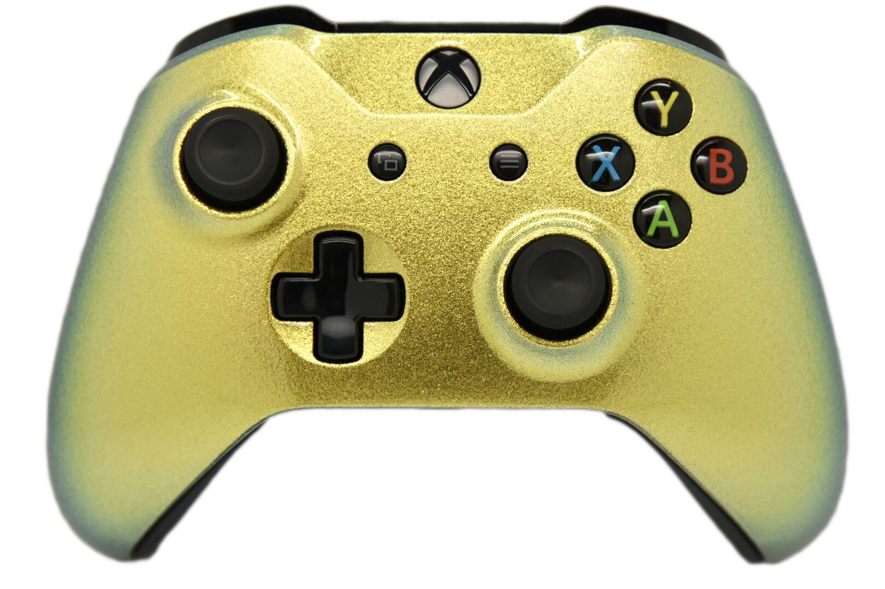 gold-chameleon-xbox-one-s-custom-controller