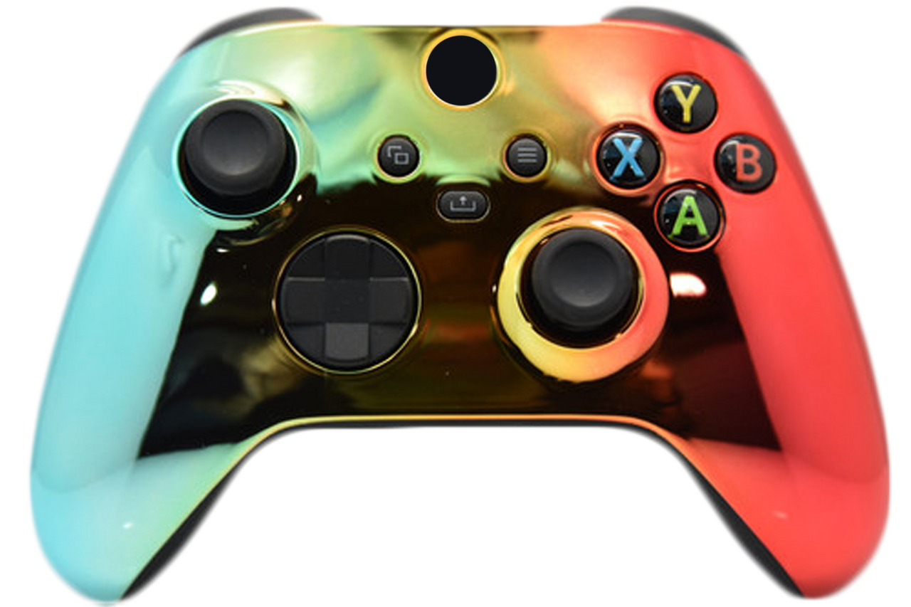 Rainbow Chrome Xbox Series X/S Custom Controller