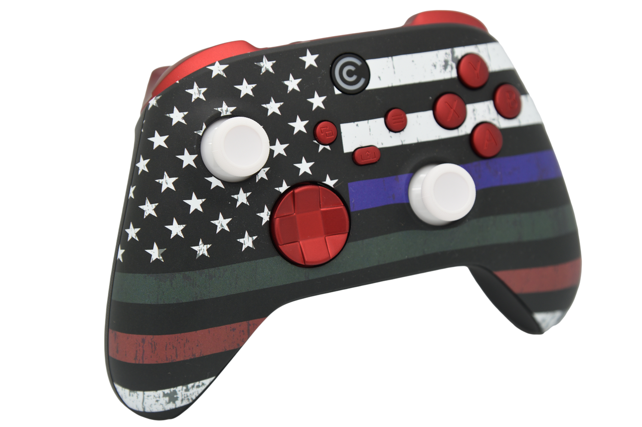 Thin Line w/ Red Inserts Xbox Series X/S Controller