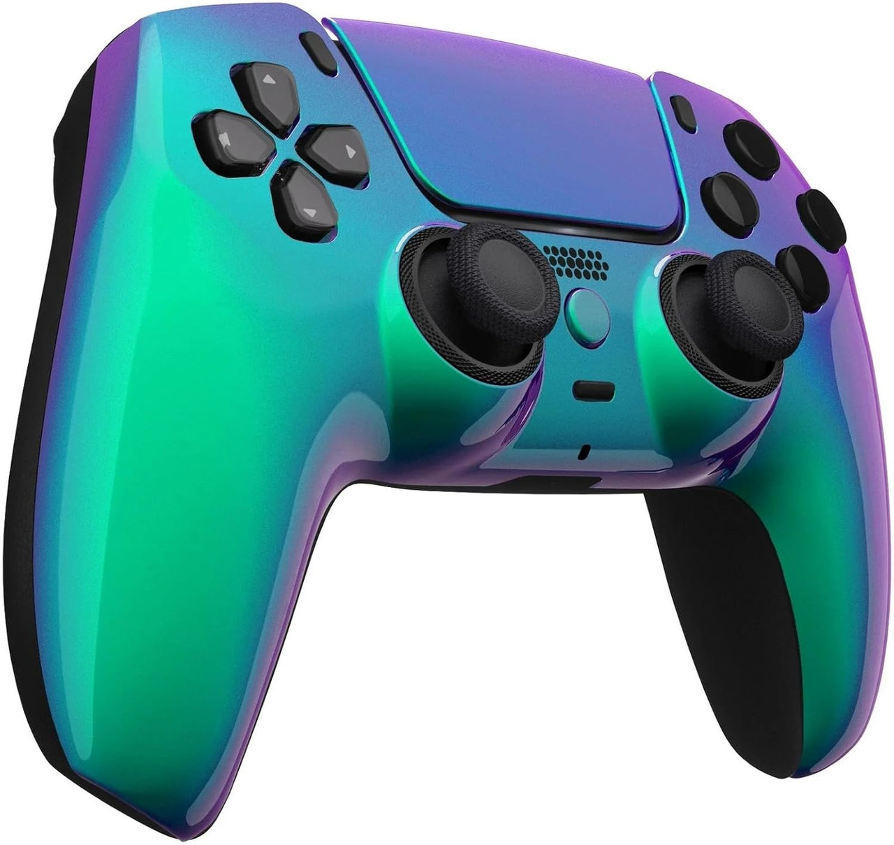 Green & Purple Chameleon Custom Controller For PS5