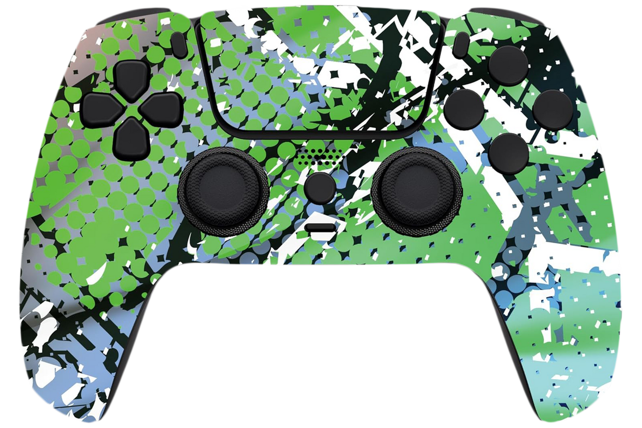 Swamp Fade Custom Controller For PS5