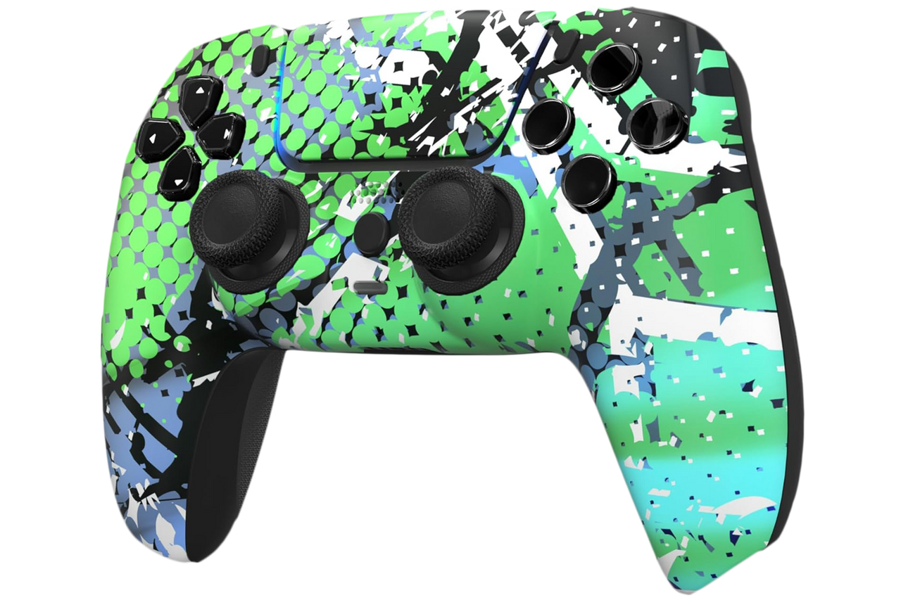 Swamp Fade Custom Controller For PS5