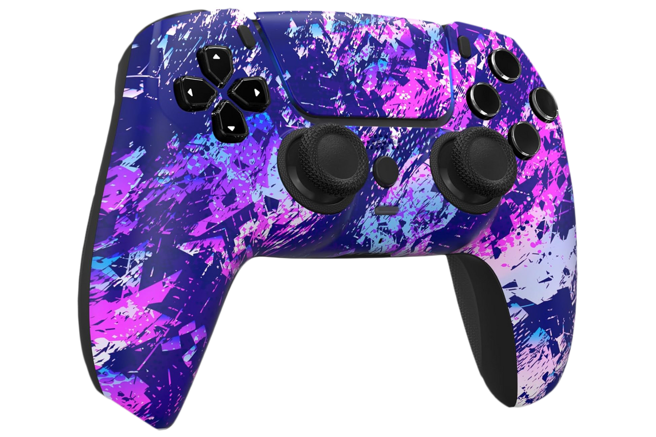 Purple Chaos Custom Controller For PS5