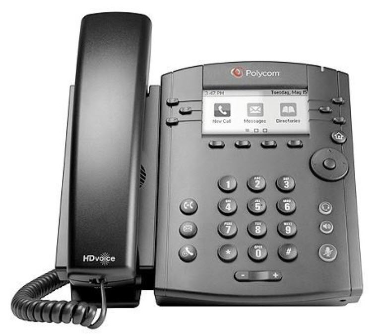 Polycom VVX 301 IP Phone (2200-48300-025)