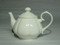 White 2-Cup Porcelain Teapot - 18 oz. - Screen Tea, Inc.