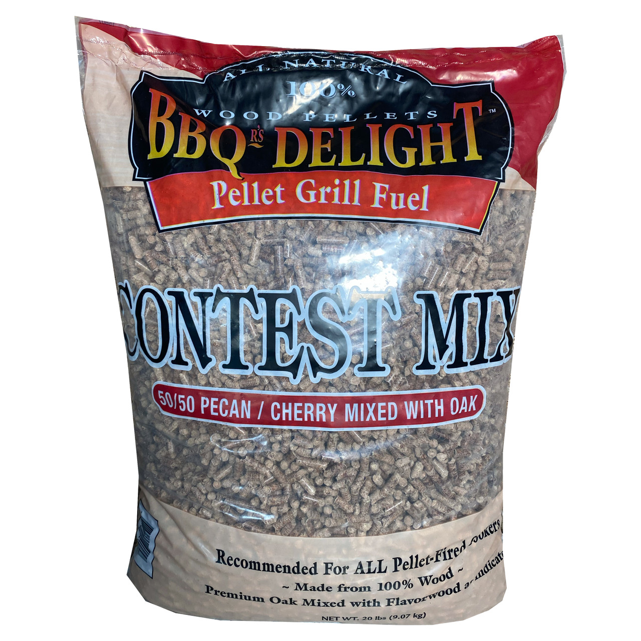 BBQr's Delight 20 lb Pellets - Contest Mix