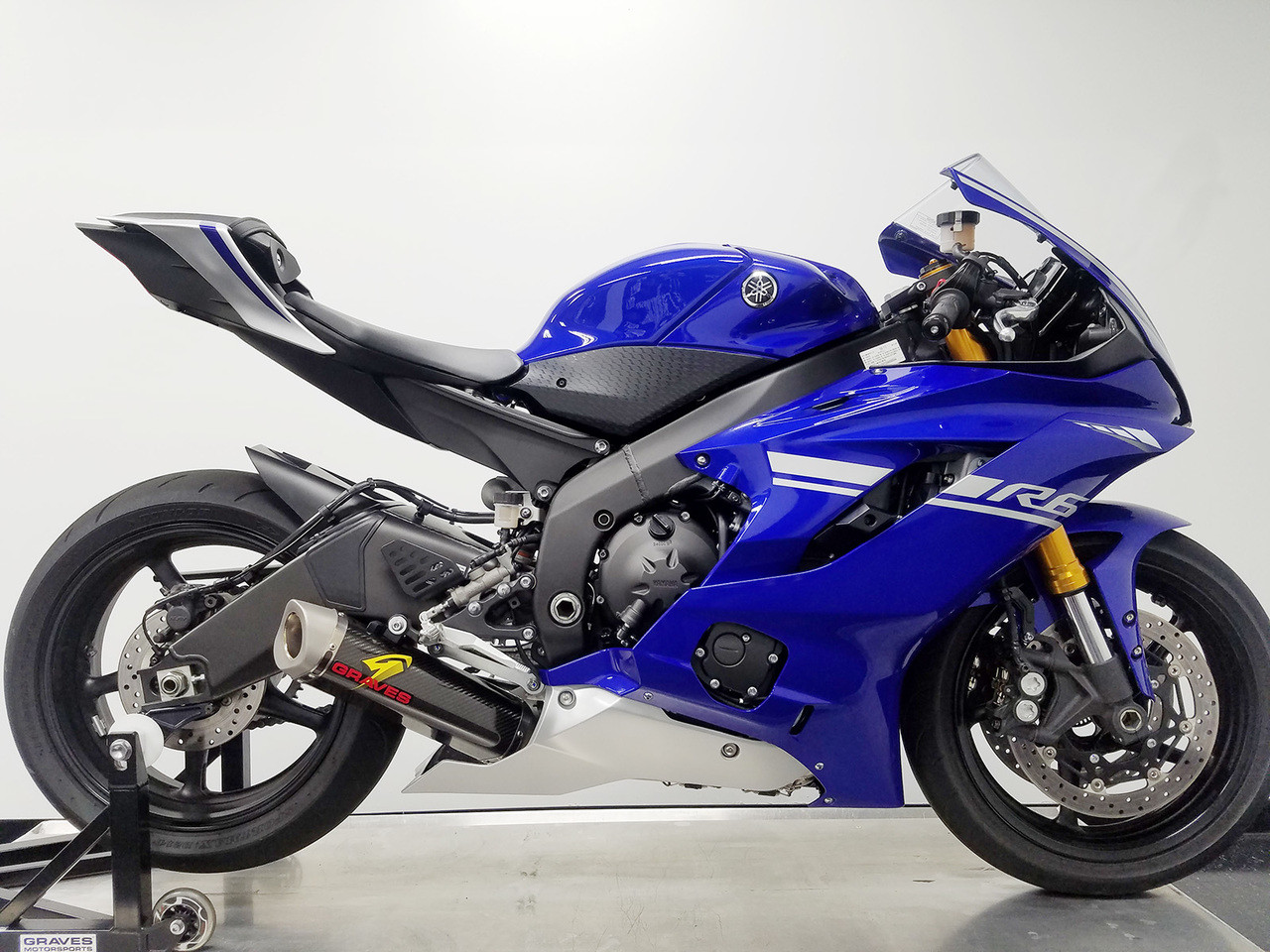 Yamaha R6 Full Titanium Carbon WORKS 7 Exhaust Yamaha R6 Full Titanium Carbon WORKS 7 Exhaust