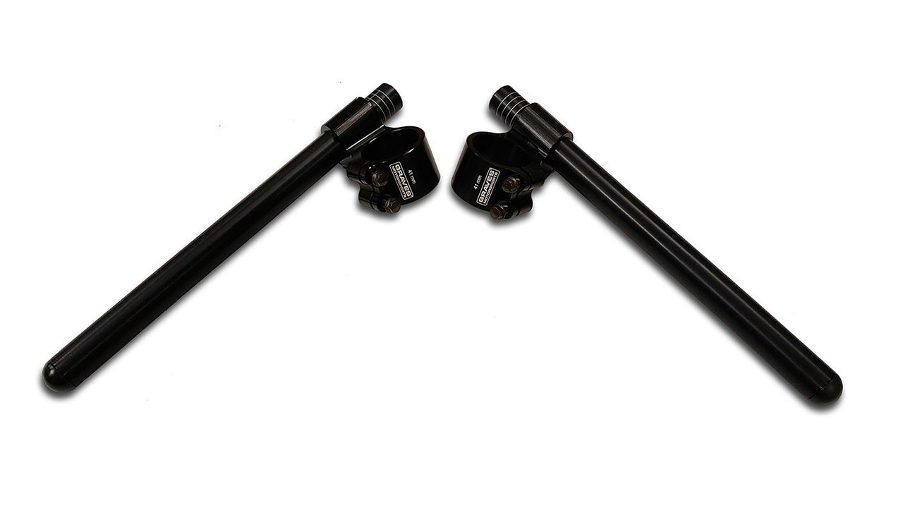 Graves Motorsports WORKS 41mm Riser Clip-on Yamaha R3 Handlebars