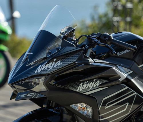 Graves Spec Zero Gravity Race Tall Windscreen - Ninja 500