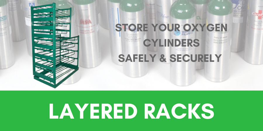 FWF Medical Products Oxygen Cart and Racks