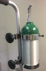 Universal Walker Mountable Oxygen Cylinder Rack for One D or E (4.38 ...