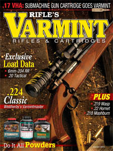 Varmint Rifles & Cartridges 2014